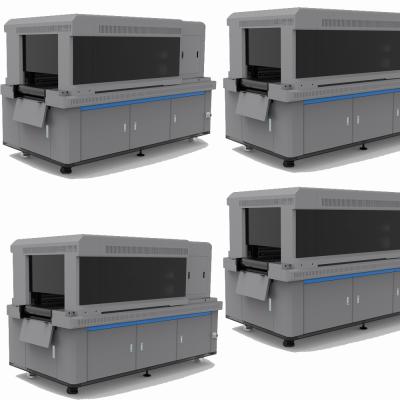 China Print Medium Height 0-10cm Single Pass UV Printer 2100x1450x1600mm Equipment Dimension Up To 200 Sqm/h Printing Speed for sale