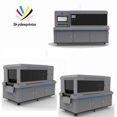 China Print Medium Height 0-10cm Single Pass UV Printer featuring Ricoh Gen 6 Nozzle and 800KG N.W. weight capacity for sale