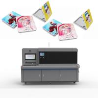 China Ink Capacity 5L Per Color UV Inkjet Single Pass Printer integrated with LED UV Lamp Drying System ensuring production speed for sale