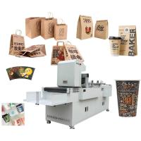 China Single Pass Inkjet Printer with Automatic Feeding HP Widepage Industrial Printhead for Paper Bag Cardboard Printing Machine for sale