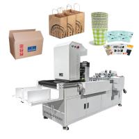China Single Pass Inkjet Printer with Automatic Feeding HP Widepage Industrial Printhead for Paper Bag Cardboard Printing Machine for sale