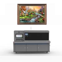 China Industrial Single Pass UV Printer with 200 Sqm/H Printing Speed, 1200 X 1200 Dpi Resolution and LED UV Lamp Drying System for sale