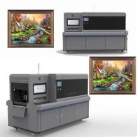 China Industrial Single Pass UV Printer with 200 Sqm/H Printing Speed, 1200 X 1200 Dpi Resolution and LED UV Lamp Drying System for sale