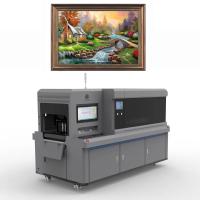 China High Speed Single Pass UV Printer with 200 Sqm/H Printing Speed 1200 X 1200 Dpi Resolution and LED UV Lamp Drying System for sale