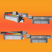 China High-Speed UV Flatbed Printer with Piezo Electric Printhead Dx7 and 10cm Medium Height for Large Format Printing at 30 Square Meters Per Hour for sale