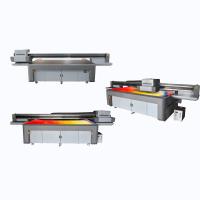 China High-Speed UV Flatbed Printer with Piezo Electric Printhead Dx7 and 10cm Medium Height for Large Format Printing at 30 Square Meters Per Hour for sale