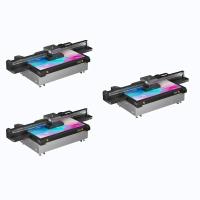 China Factory Large Format 2513 Ricoh Gen5 Flatbed UV Printer 8 Color with CCD Camera Large LED 2513 UV Flatbed Printer for sale