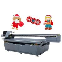 China Supply Versatile Efficient High-Quality UV Color Pigment-Based Ink Instant Curing Digital 2513 Flatbed Printer for sale