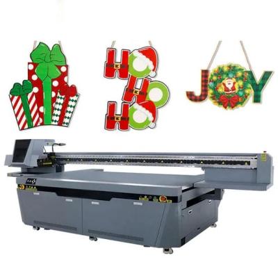 China Supply Industrial High-Quality LED UV Color Pigment-Based Ink Instant Curing Graphic Digital 2513 Flatbed Printer for sale