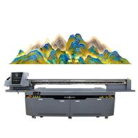 China Supply Industrial High-Quality LED UV Color Pigment-Based Ink Instant Curing Graphic Digital 2513 Flatbed Printer for sale