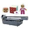 China High-Speed 30 Square Meters Per Hour UV Flatbed Printer with LED UV Lamp Curing and 10cm Medium Height for sale