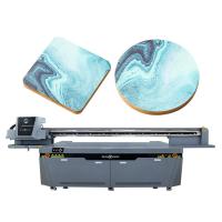 China Large Format Digital Printing Machine with 30 Square Meters Per Hour Speed LED UV Lamp Curing and 10cm Medium Height for sale