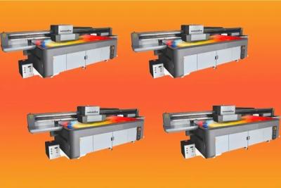 China Automatic for Large Format 2513 UV Inkjet Flatbed Printer with Ricoh Print Head CCD Camera Gen6 Gen5 UV New Condition for sale