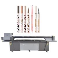 China Ricoh Gen5I 360 Rotary UV Printer New Condition Flatbed Machine for Plastic Bottle & Cylinder Printings for sale