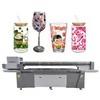 China Mass Production UV Cylinder Flatbed Printer UV Printing Bottle Glass Lipstick Tube Beads 2510 Cylinder UV Printer for sale