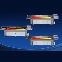 China Customizable Large Format UV Flatbed Printer Machine Industrial Flatbed Inkjet Printing Machine for Company Logo for sale