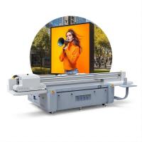 China Automatic for Large Format 2513 UV Inkjet Flatbed Printer with Ricoh Print Head CCD Camera Gen6 Gen5 UV New Condition for sale