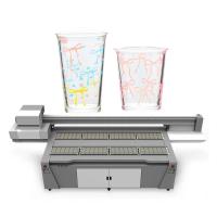 China Cylindrical UV Printer High-Speed Tumbler Cylinder UV Printer for Bottles for sale