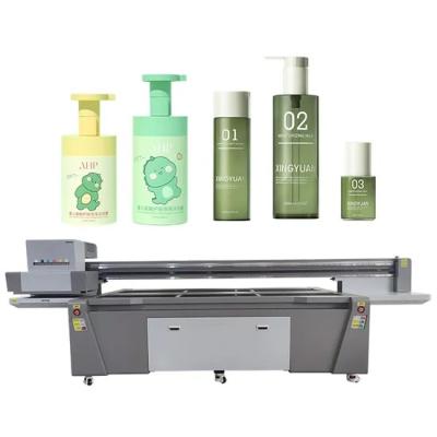 China Cylindrical UV Printer for Silicone Rubber Bottle 360 Degree Color Printing for sale