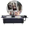 China High Quality Digital UV Flatbed Inkjet Hybrid Printer for Photo Wedding Card Printing Machine for sale