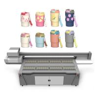 China UV Cylinder Printer Bottle Water Bottle Cylinder UV Printer for Glass Cup Printer for sale
