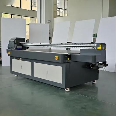 China Automatic UV Flatbed Printer with 30 Square Meters Per Hour Speed and Multi-Colour Printing LED UV Lamp Curing for sale
