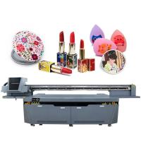 China High-Speed UV Flatbed Printer with Piezo Electric Printhead Dx7 and W + CMYKLCLM + Light Oil for Large Format Printing for sale