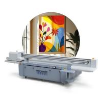 China Large Format Flatbed UV Printer for Glass Wood Metal Printing for sale