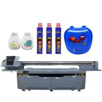 China Large Scale 3D Glass UV Flatbed Inkjet Digital Printer Printing on Glass for sale