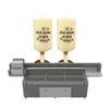 China Full Automatic A4 UV LED Flatbed UV Inkjet Printing Phone Case Cylinder Wood Glass UV LED Flatbed Bottle Printer for sale