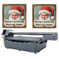 China Factory Supplier Flatbed UV Inkjet Printer Glass Pattern Printing Machine for sale