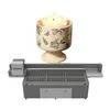 China High-Speed Cylindrical UV Printer White Color Varnish Thermos Cup Printer Wine Bottle Printer for sale
