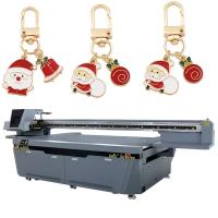 China UV Flatbed Printer Inkjet Printing Machine Highly Printing Speed Acrylic Glass Leather for sale