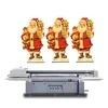 China Advanced UV Flatbed Printer with Piezo Electric Printhead Dx7 for Multi-Colour Printing at 7.5CPI Speed for sale