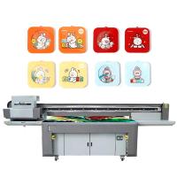 China Large Format UV Flatbed Printer with 7.5CPI Printing Speed for Multi-Colour Printing and 10cm Medium Height for sale