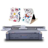 China Industrial Flatbed UV Printer for Wood Glass Metal Acrylic Tiles Ceramic Plastic for sale