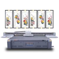 China Industrial Flatbed UV Printer for Wood Glass Metal Acrylic Tiles Ceramic Plastic for sale