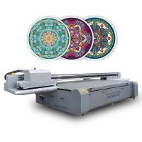 China Large Format Acrylic UV Printing Machine Flatbed Pack UV Printer Wooden Door Inkjet Printer for sale