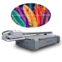 China Large Format UV Flatbed Printer Digital Printing Machine for Plastic Metal Ceramic Acrylic Wood Industrial Applications for sale