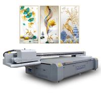 China Large Format UV Flatbed Printer Digital Printing Machine for Plastic Metal Ceramic Acrylic Wood Industrial Applications for sale