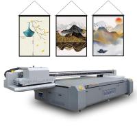 China Digital Large Format UV Flatbed Printer Inkjet Glass Automatic Printing Machine for sale