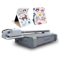 China UV Flatbed Printer CCD Large Format Glass Wooden Board UV Flatbed Printer Metal Sheet for sale