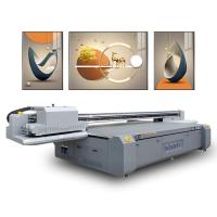 China UV Flatbed Printer CCD Large Format Glass Wooden Board UV Flatbed Printer Metal Sheet for sale