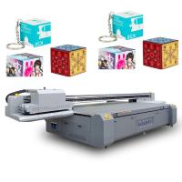China Large Format UV Printer 3220 UV Flatbed Printer for Acrylic Glass Wood Advertising Wood PP PVC Board Print CCD for sale