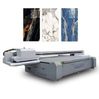 China Large Format UV Printer 3220 UV Flatbed Printer for Acrylic Glass Wood Advertising Wood PP PVC Board Print CCD for sale