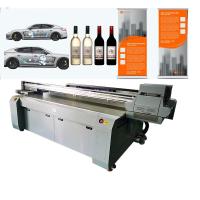 China High Performance UV Flatbed Printer with 7.5CPI Printing Speed Multi-Colour Printing and 10cm Medium Height for sale