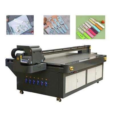 China Canvas Metal Porcelain Glass Large Format Printing Machine UV Flatbed Printer for sale