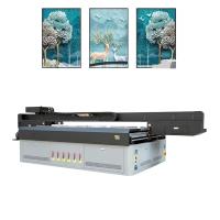 China Printer Indoor UV Flatbed Printerfor Canvas Metal Porcelain Glass Print for sale