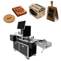 China Inkjet Single Pass Packaging Printer Machine for Pizza Paper Printer Cheap Price for sale
