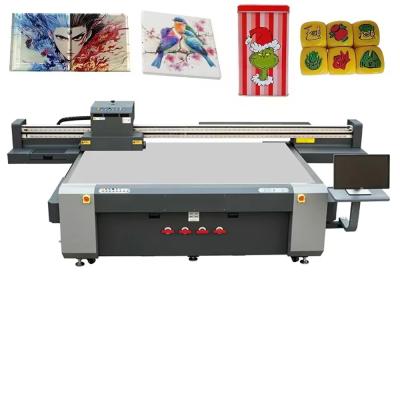 China Camera Position Large Format Inkjet UV Flatbed UV Flatbed Printer Cheap Price for sale